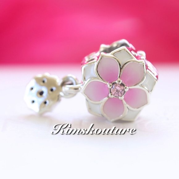 Pandora | Jewelry | Pandora Magnolia Bloom Charm 79277pcz | Poshmark